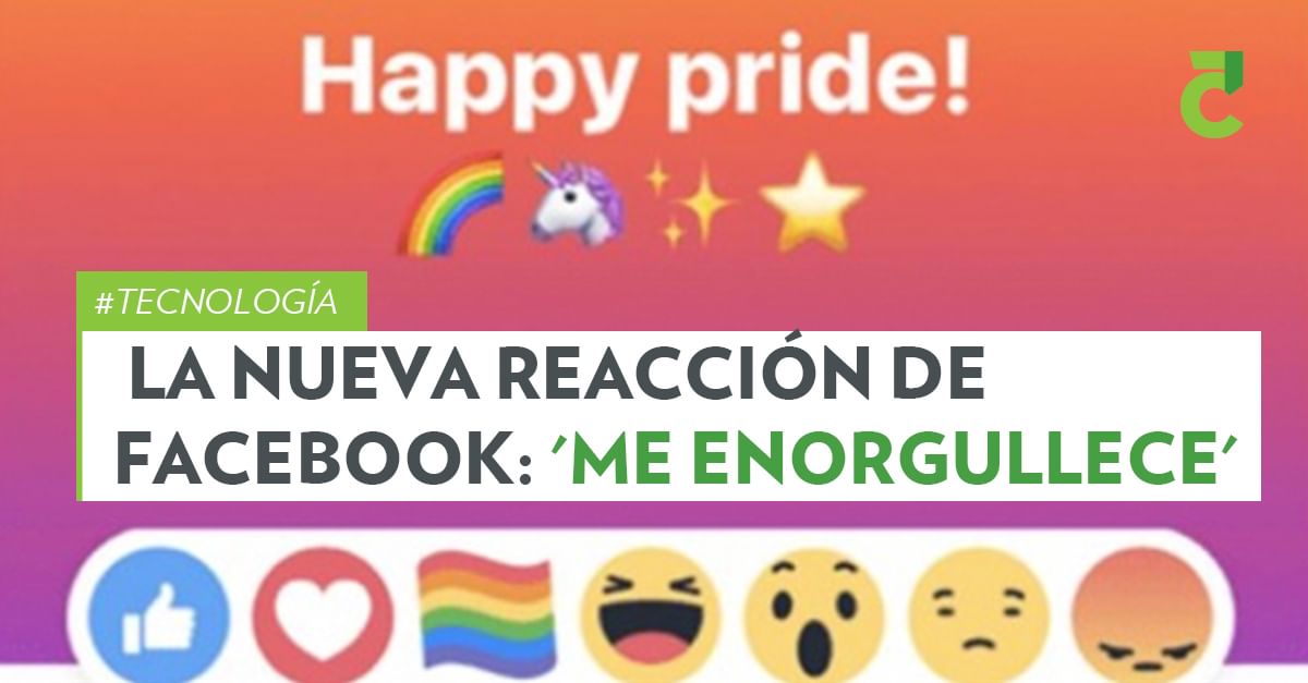 La Nueva Reacción De Facebook Me Enorgullece