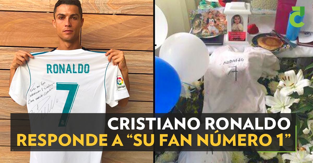 Cristiano Ronaldo responde a "su fan número 1“