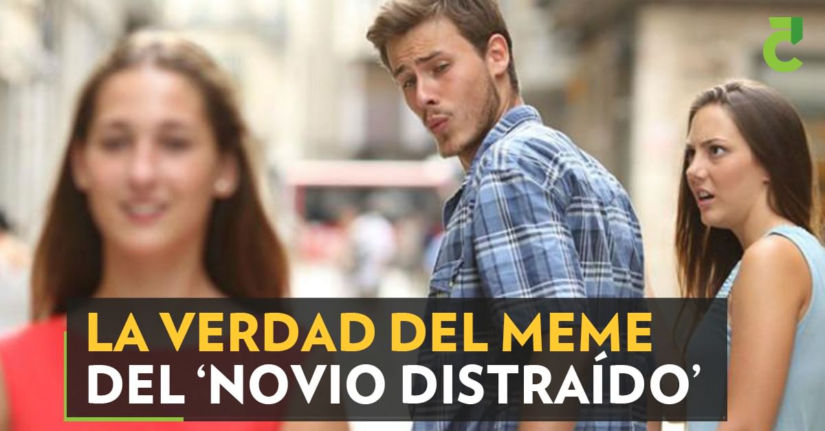 La verdad detrás del meme del ‘Novio distraído’