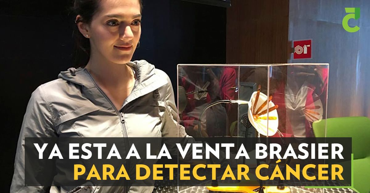 Ya esta a la venta brasier para detectar cáncer