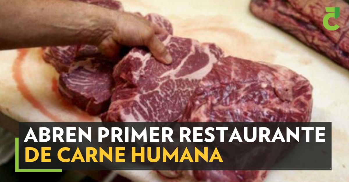 Abren primer restaurante de carne humana