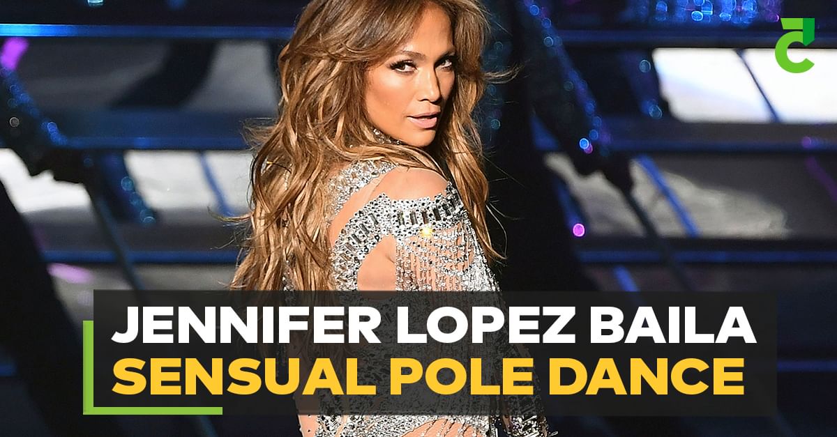 JENNIFER LOPEZ BAILA SENSUAL POLE DANCE