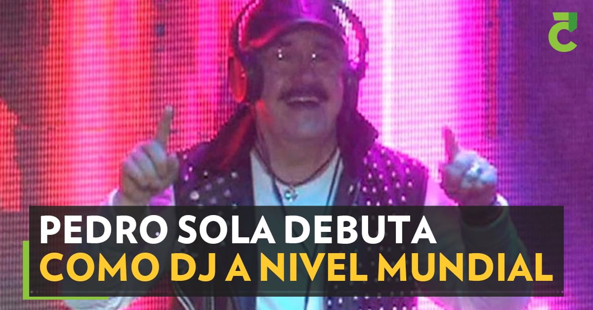 Pedro Sola debuta como DJ a nivel mundial