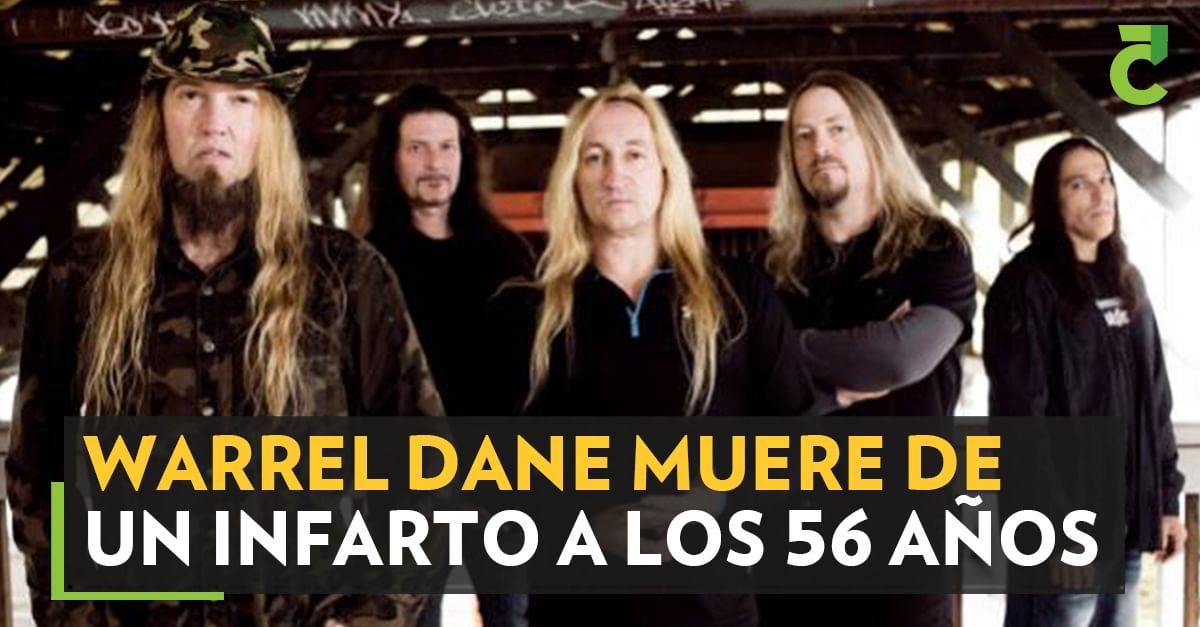 Warrel Dane muere de infarto a los 56 años