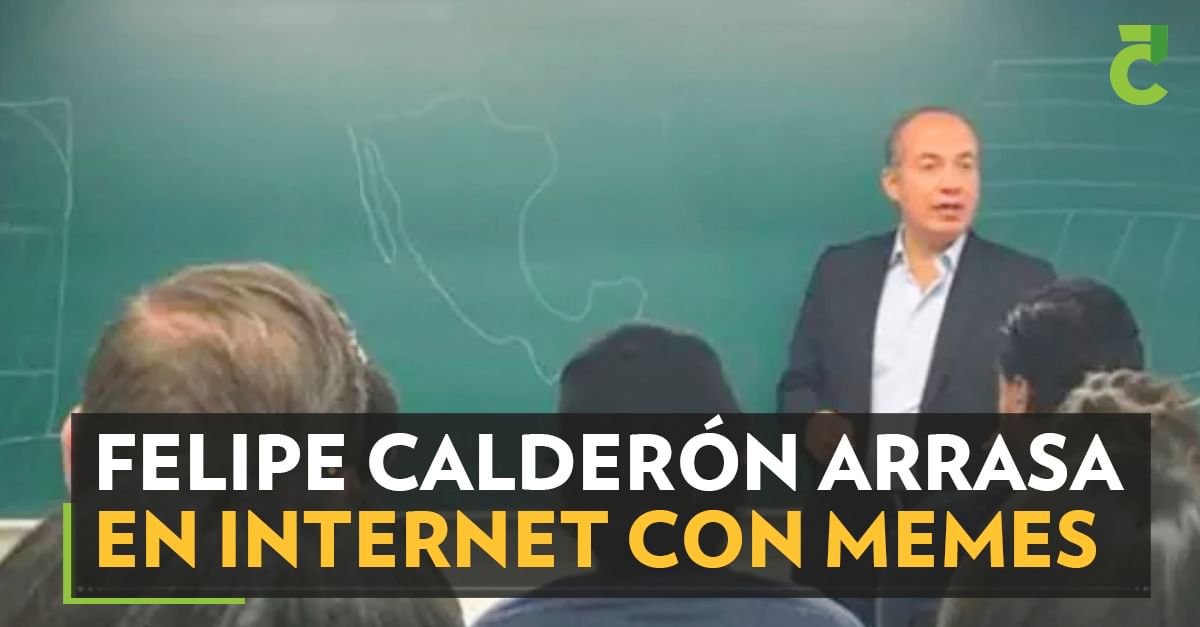 Felipe Calderón arrasa en internet con memes