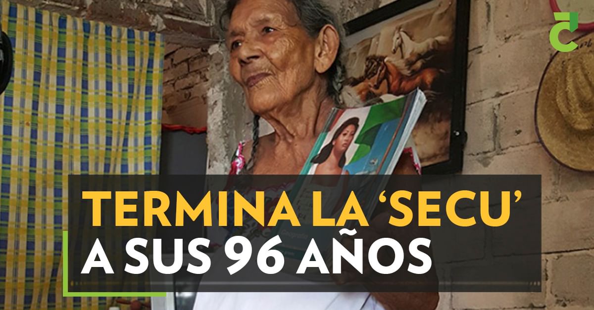 A sus 96 años termina la ‘secu’