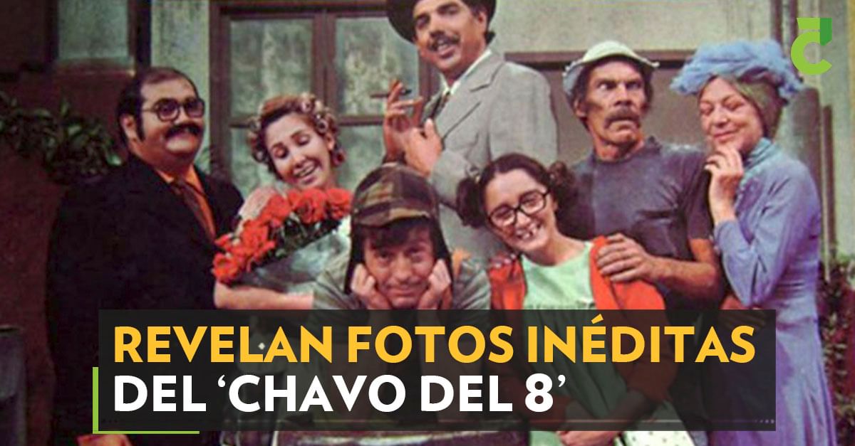 Revelan fotos inéditas del ‘Chavo del 8’