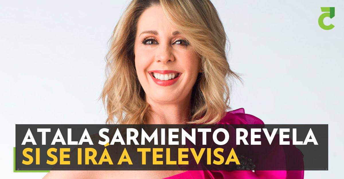 Atala Sarmiento confiesa por qué salió de Ventaneando