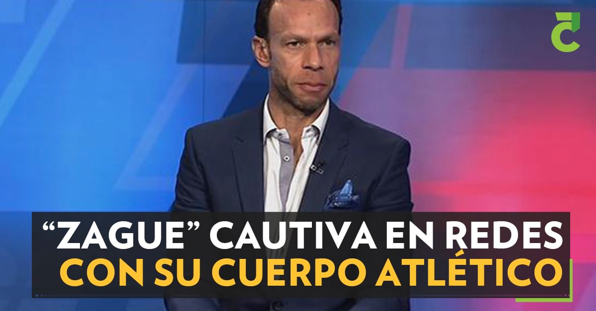 “Zague” cautiva en redes con su cuerpo atlético