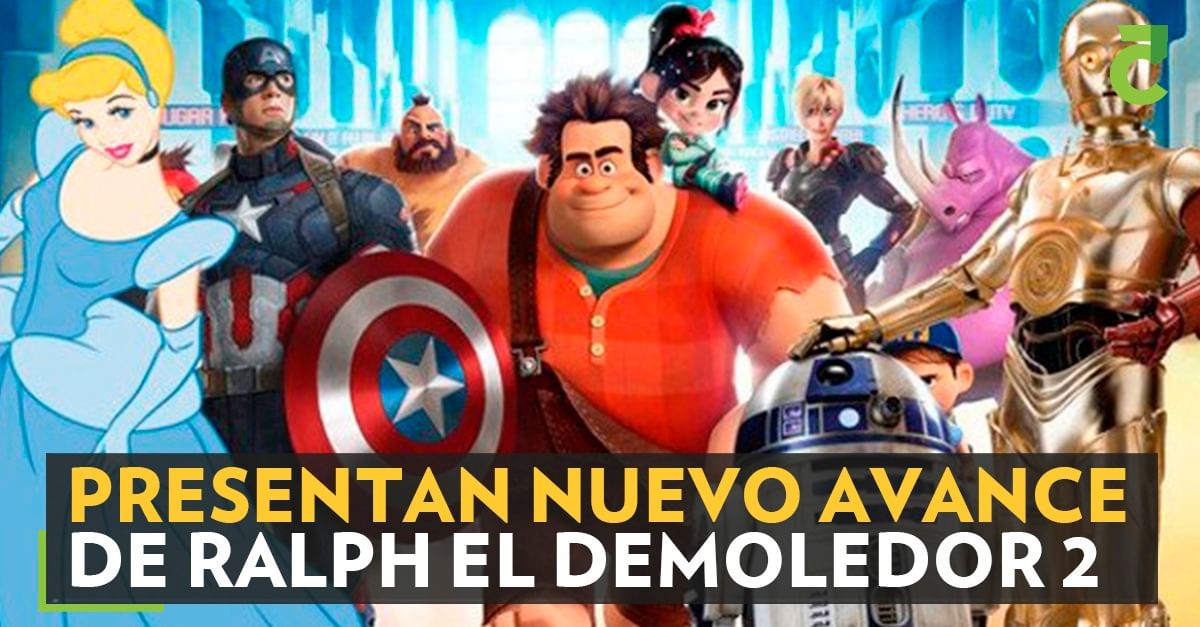Presentan nuevo avance de Ralph el Demoledor 2