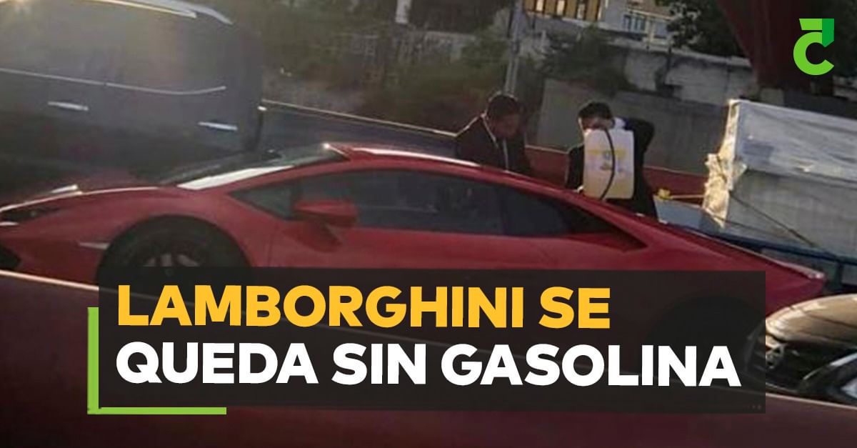 Lamborghini Se Queda Sin Gasolina