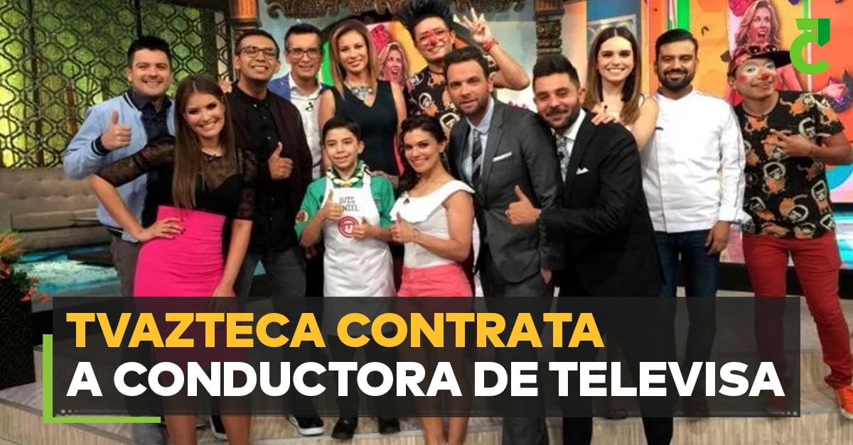 TvAzteca contrata a conductora de Televisa