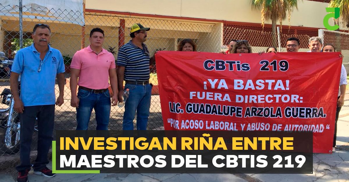 Investigan riña entre maestros del Cbtis 219