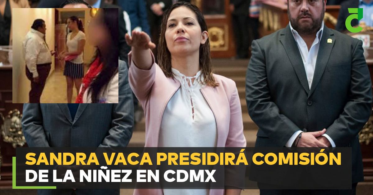 Sandra Vaca presidirá comisión de la niñez en CDMX