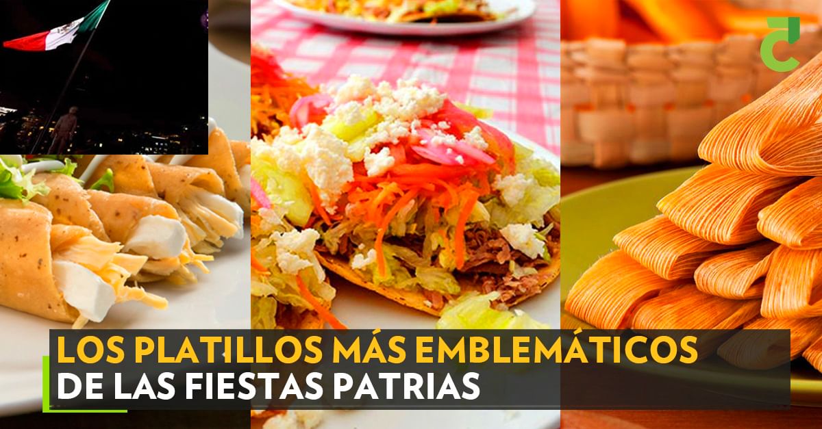 Los platillos más emblemáticos de las fiestas patrias