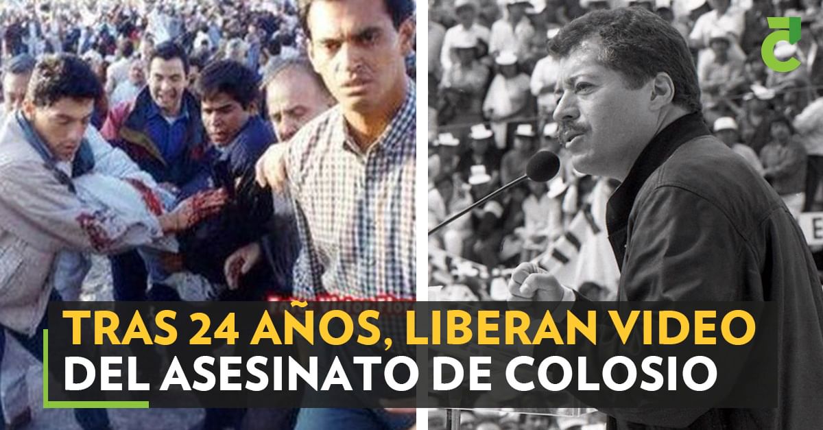 Liberan video de asesinato de Colosio