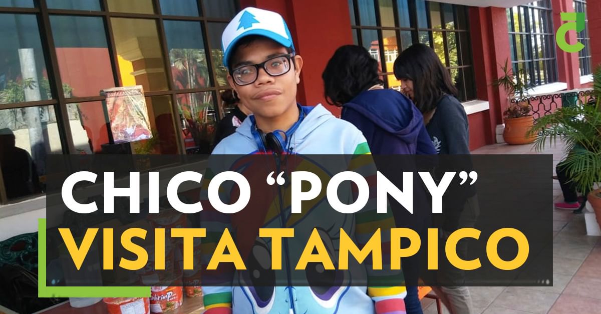 Chico “Pony” visita Tampico