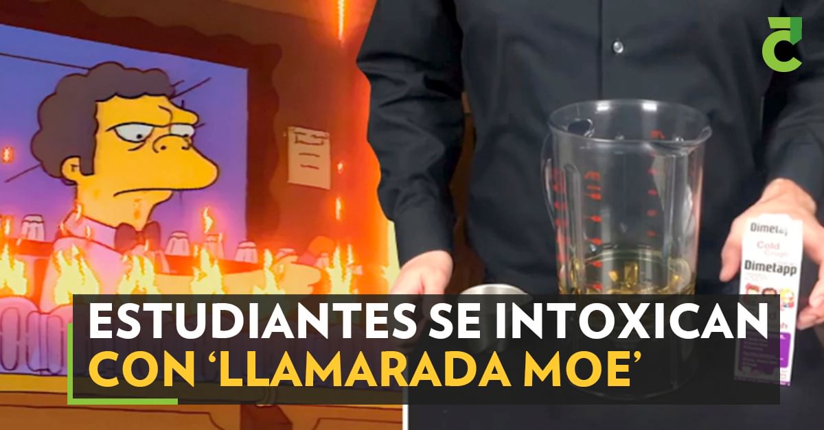 Alumnos de ‘secu’ se intoxican con ‘Llamarada Moe’