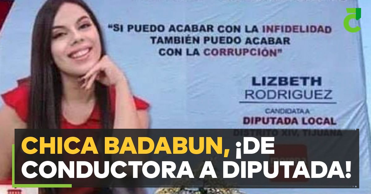 Chica Badabun, ¡de conductora a diputada!