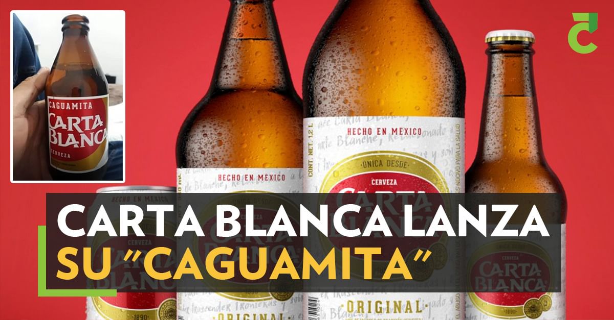 Carta Blanca lanza su "caguamita"