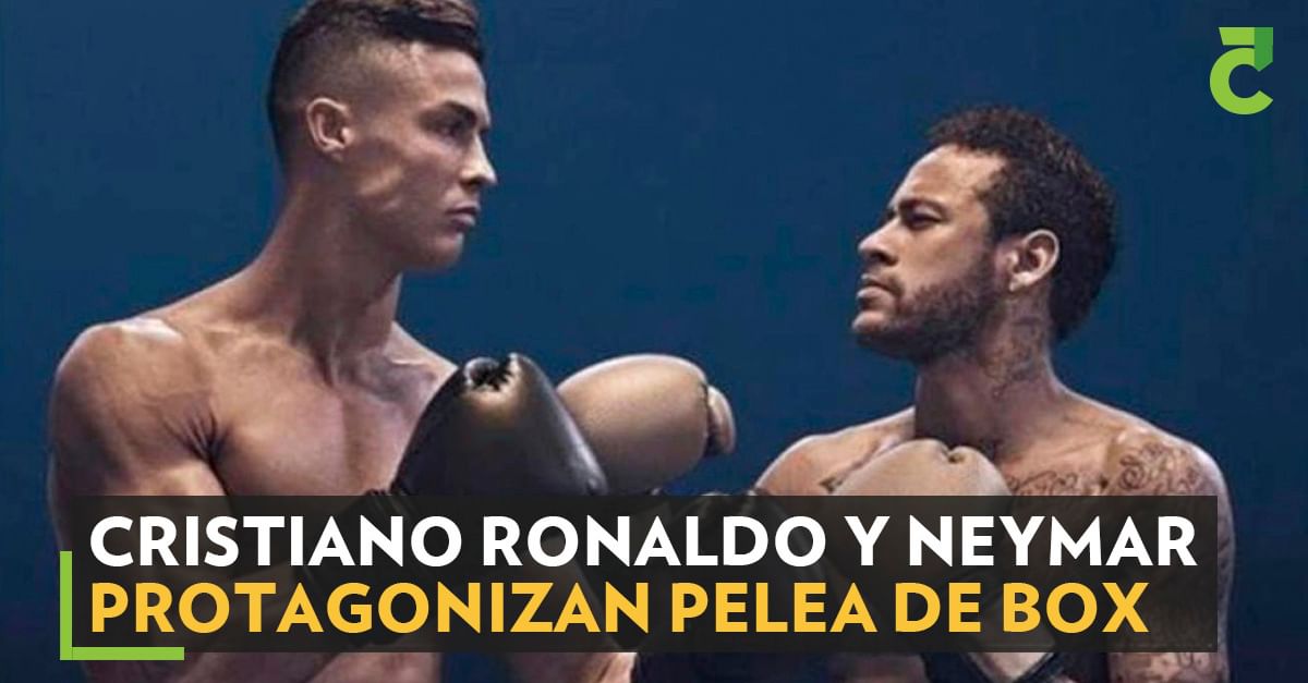 Cristiano Ronaldo y Neymar protagonizan pelea de box