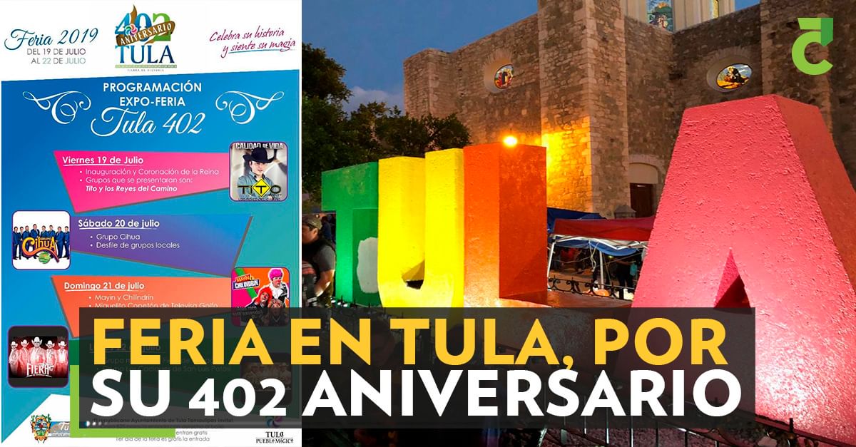 Feria en Tula, por su 402 Aniversario