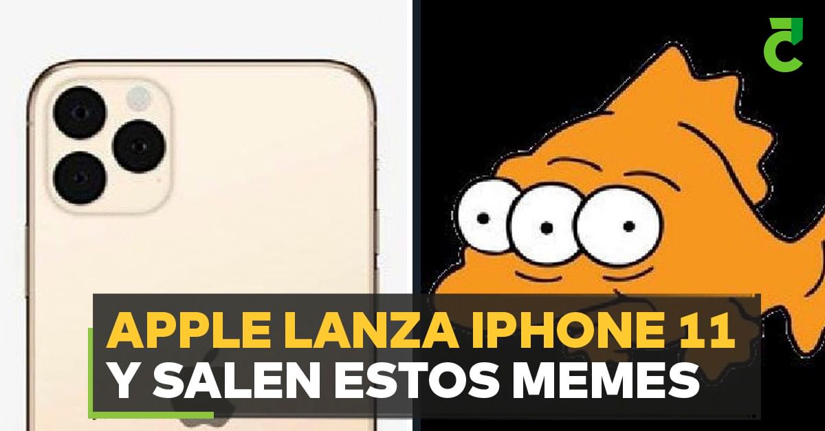 Apple lanza iPhone 11 y salen estos memes