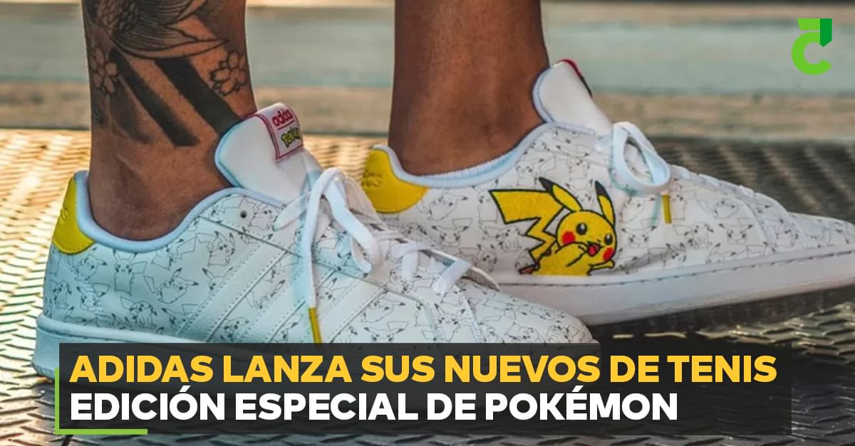 Adidas lanza sus nuevos de tenis edición especial de Pokémon