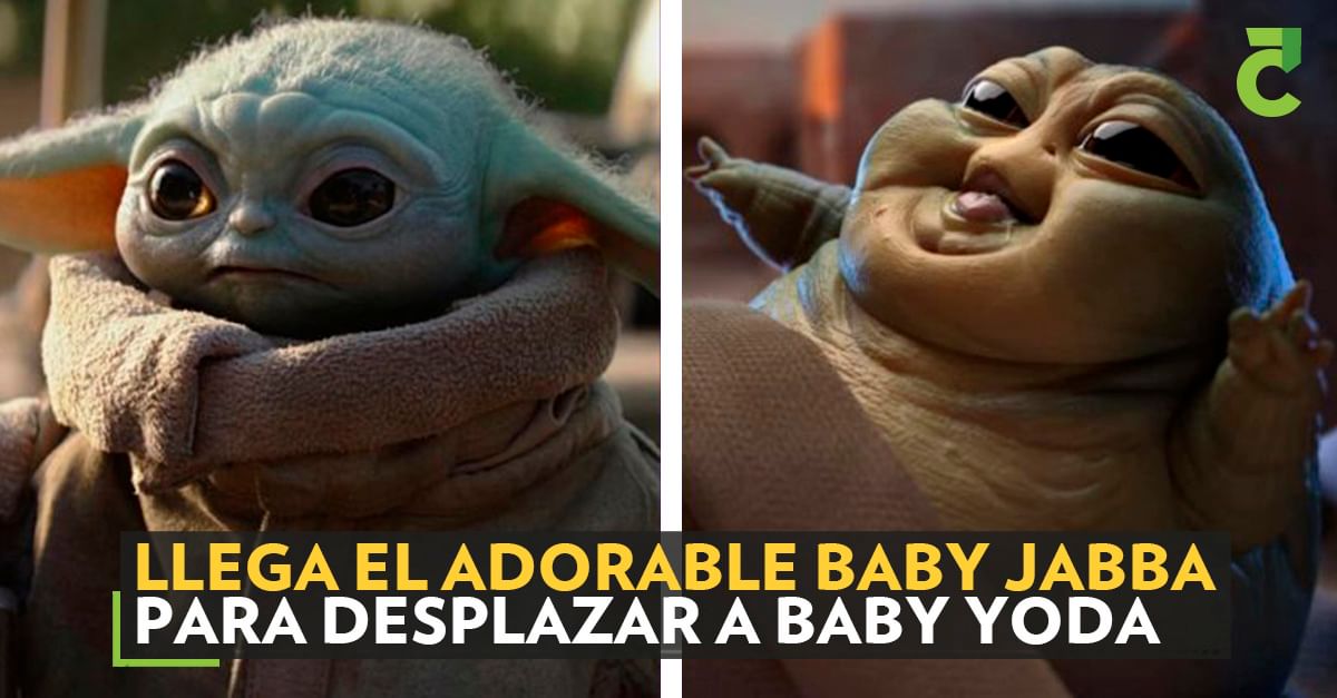 Llega el adorable Baby Jabba para desplazar a Baby Yoda