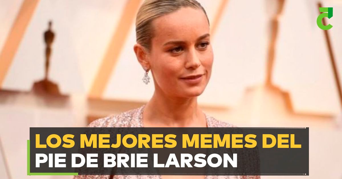 Los mejores memes del pie de Brie Larson