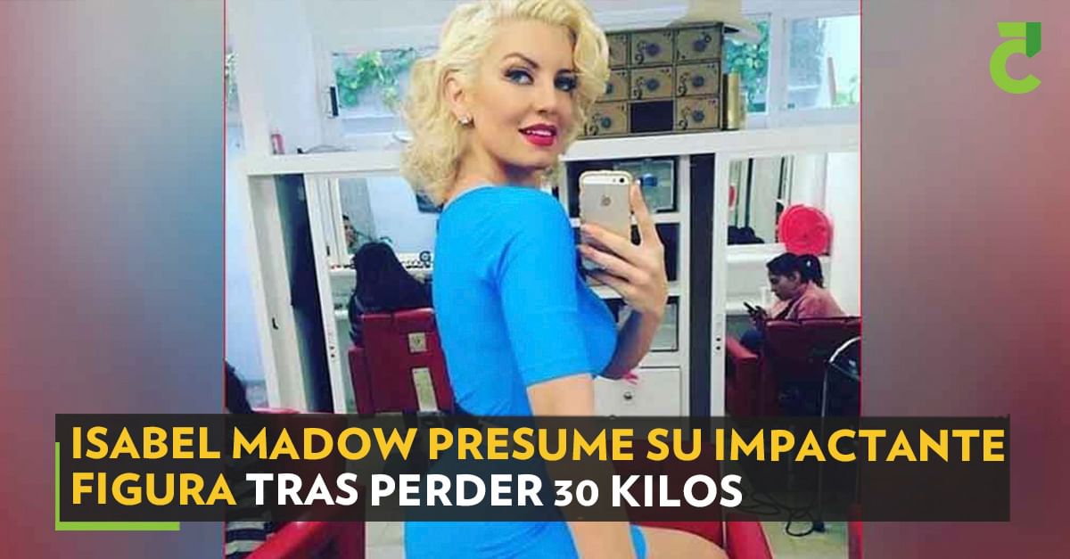 Isabel Madow presume su impactante figura tras perder 30 kilos