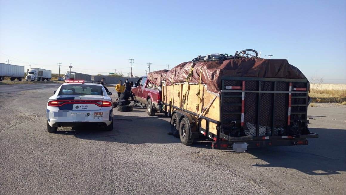 Ingresa por Tamaulipas caravana de paisanos con ¡500 vehículos!