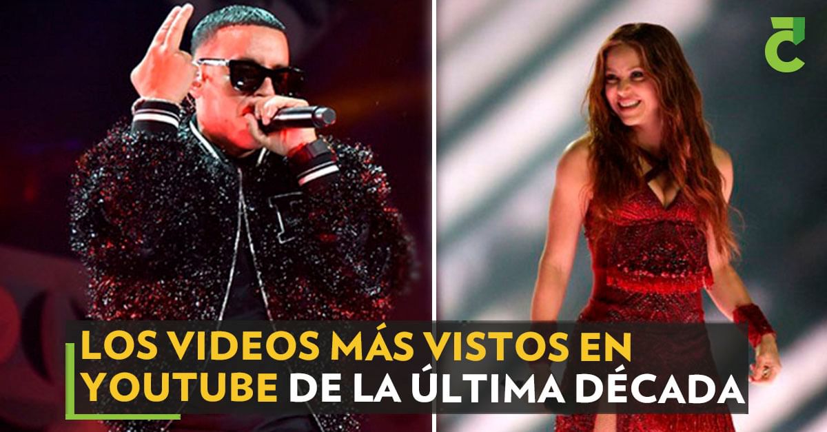 Los videos más vistos en YouTube de la última década