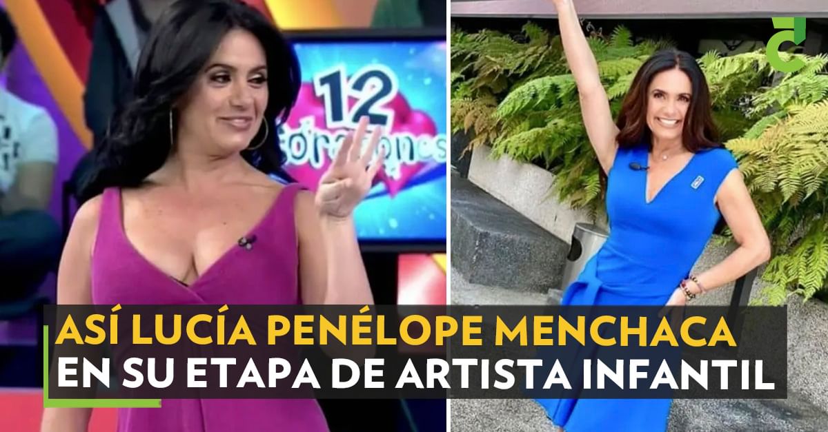 Así lucía Penélope Menchaca en su etapa de artista infantil