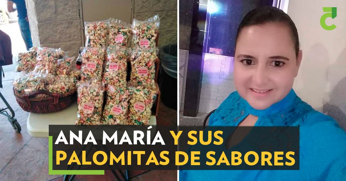 Ana María y sus palomitas de sabores