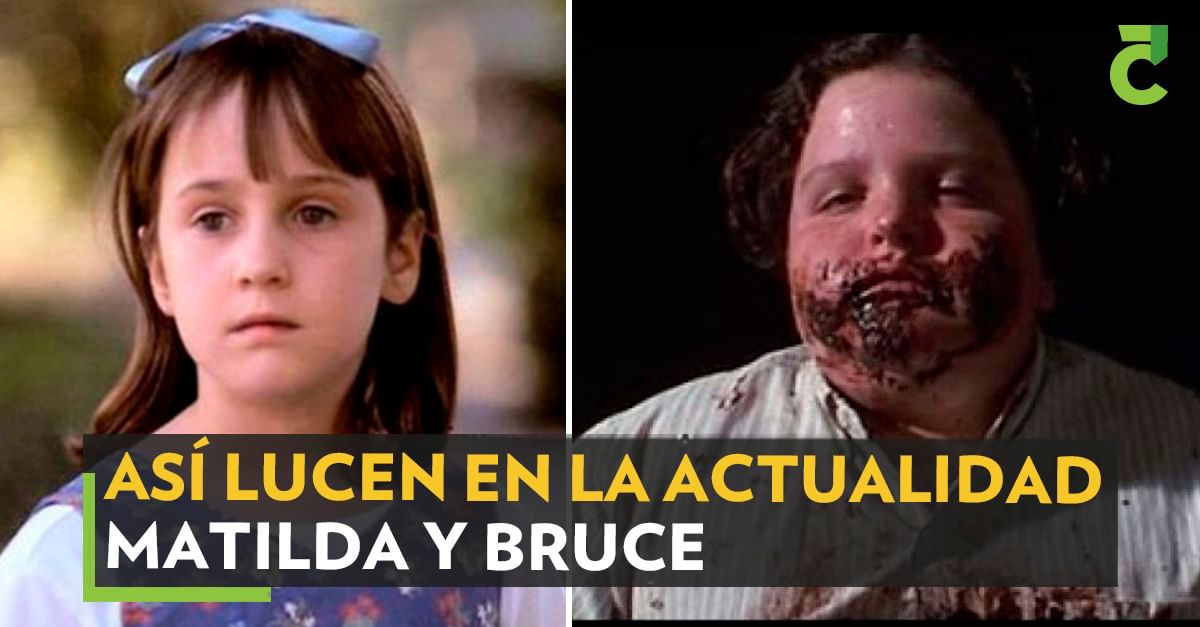 Así lucen en la actualidad Matilda y Bruce