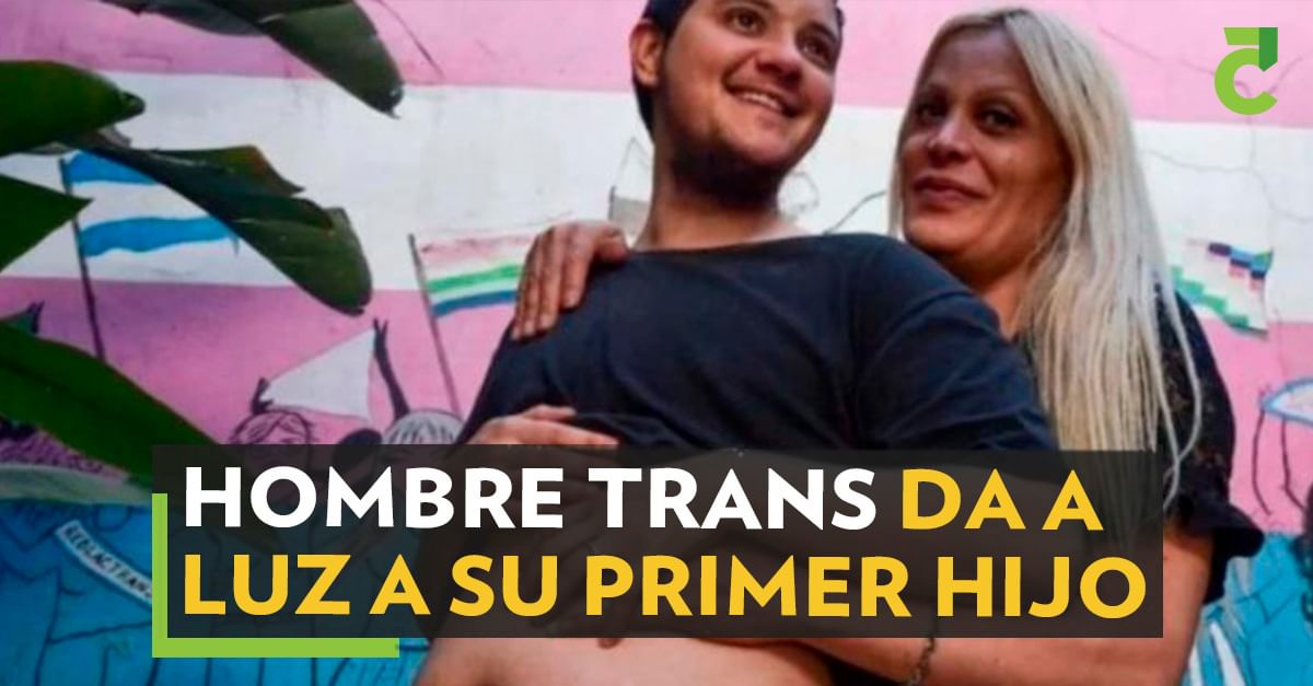 Hombre trans da a luz a su primer hijo