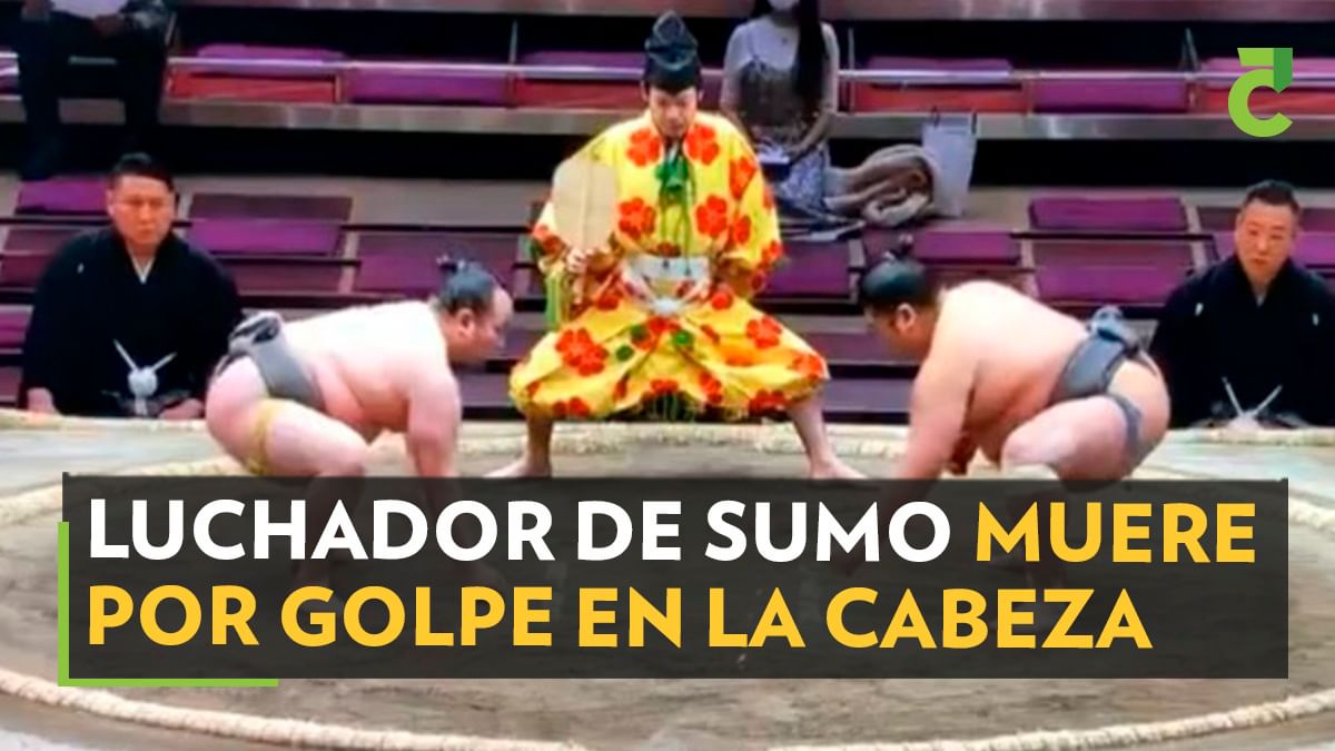 Luchador de sumo muere por golpe en la cabeza