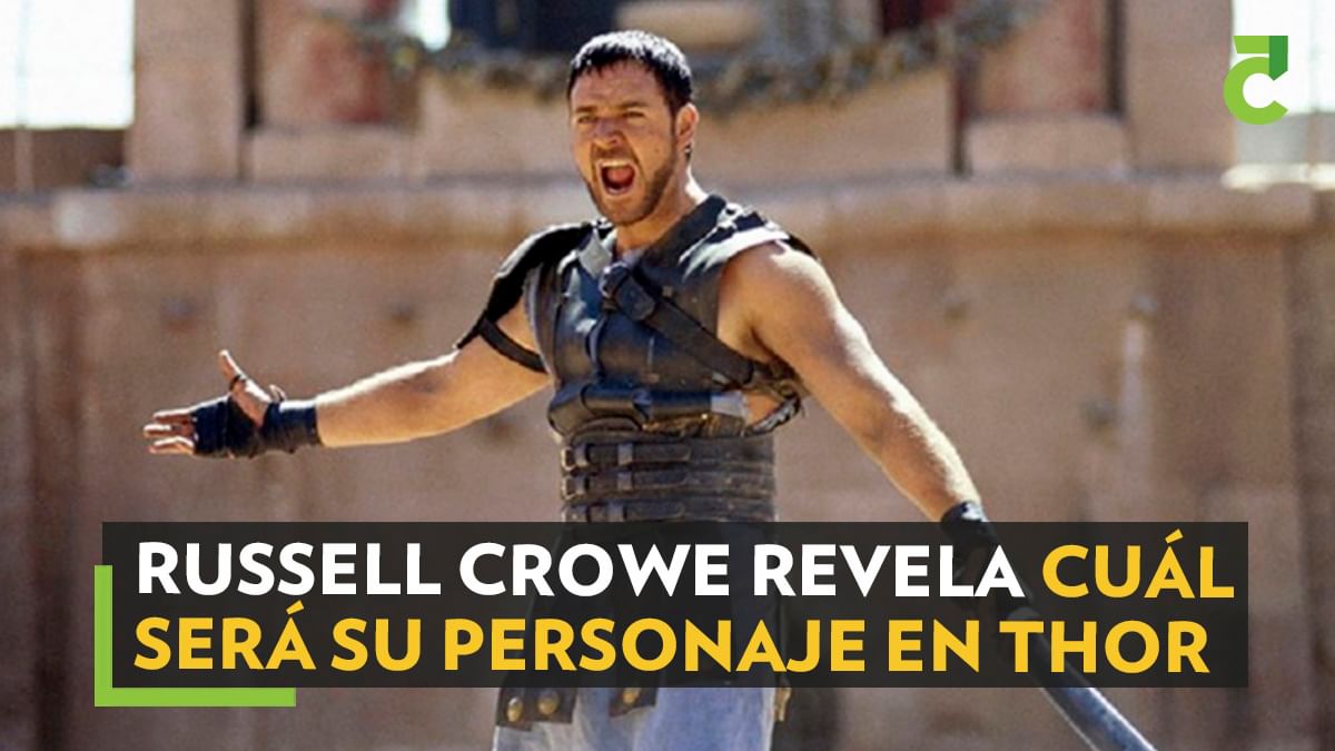 Russell Crowe revela cuál será su personaje en Thor