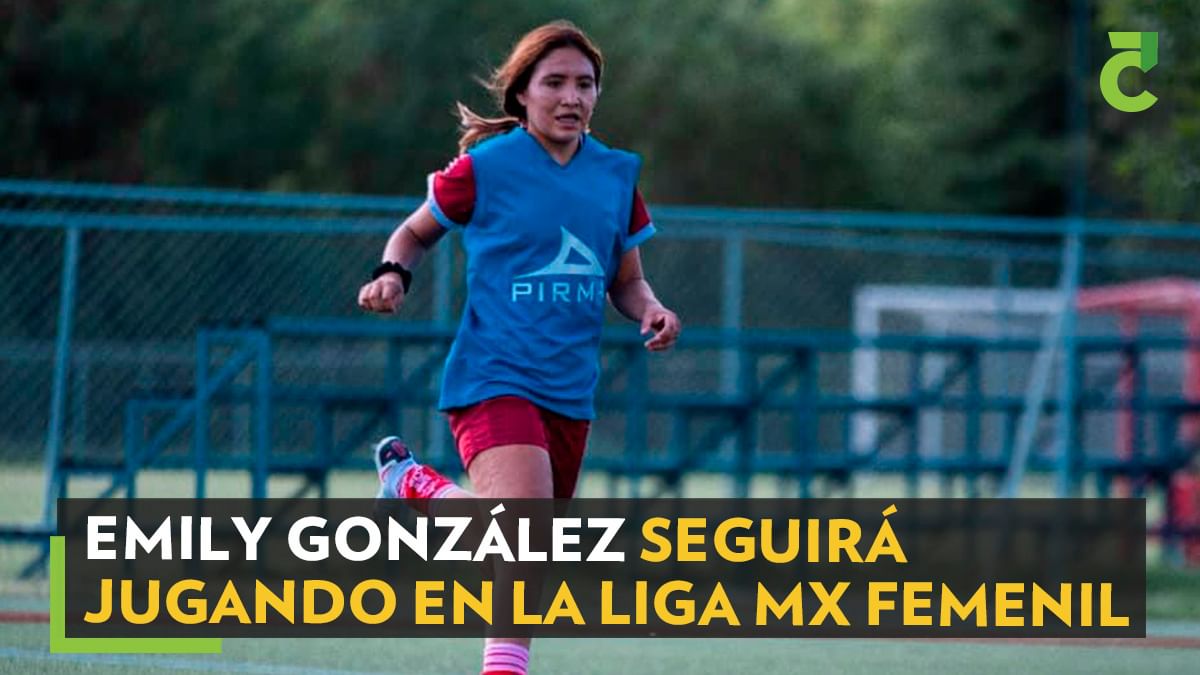 Emily González seguirá jugando en la Liga Mx Femenil