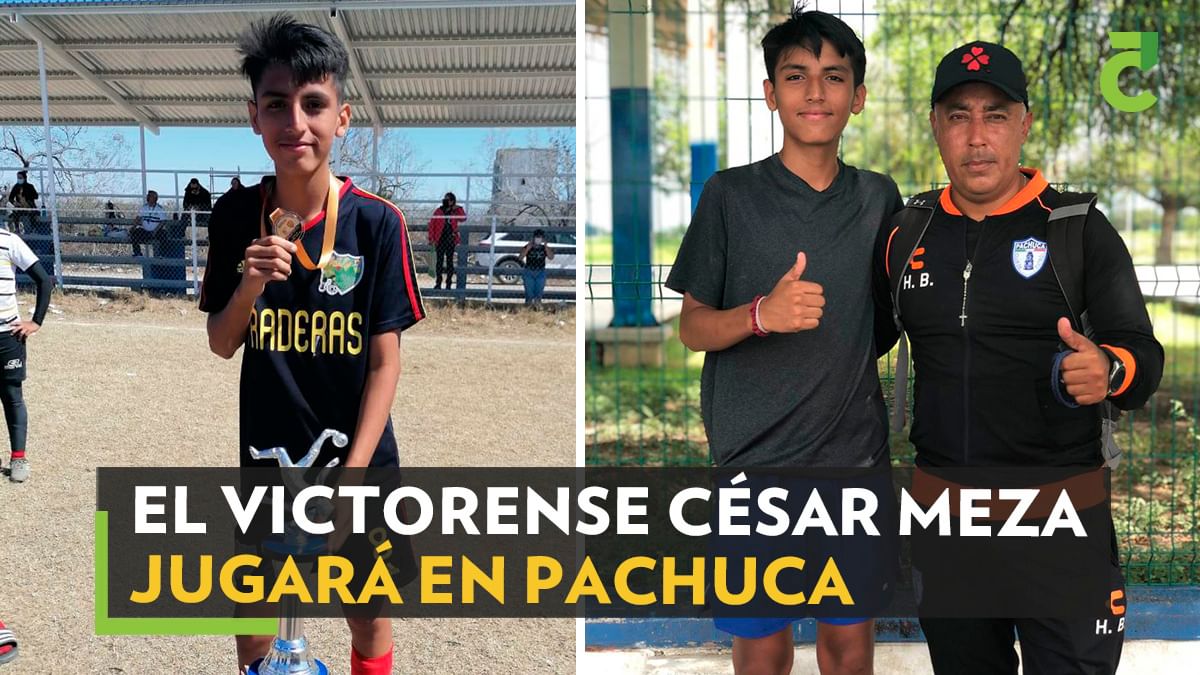 El victorense César Meza jugará en Pachuca