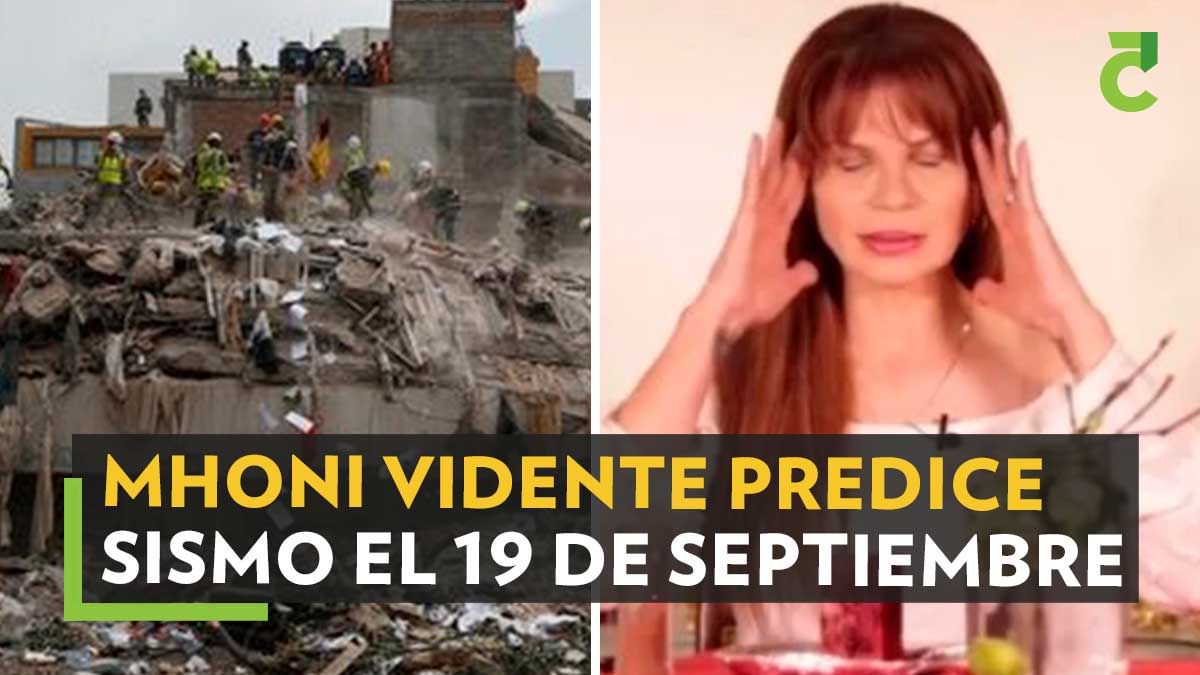 Mhoni Vidente advierte que habrá más sismos en México en Septiembre