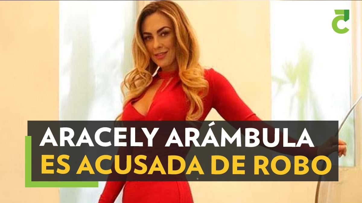 Aracely Arámbula es acusada de robo tras encontronazo con reportera en Estados Unidos