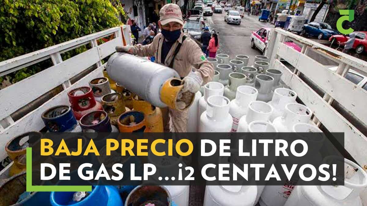Baja sólo 2 centavos el precio de litro de gas LP en Ciudad Victoria