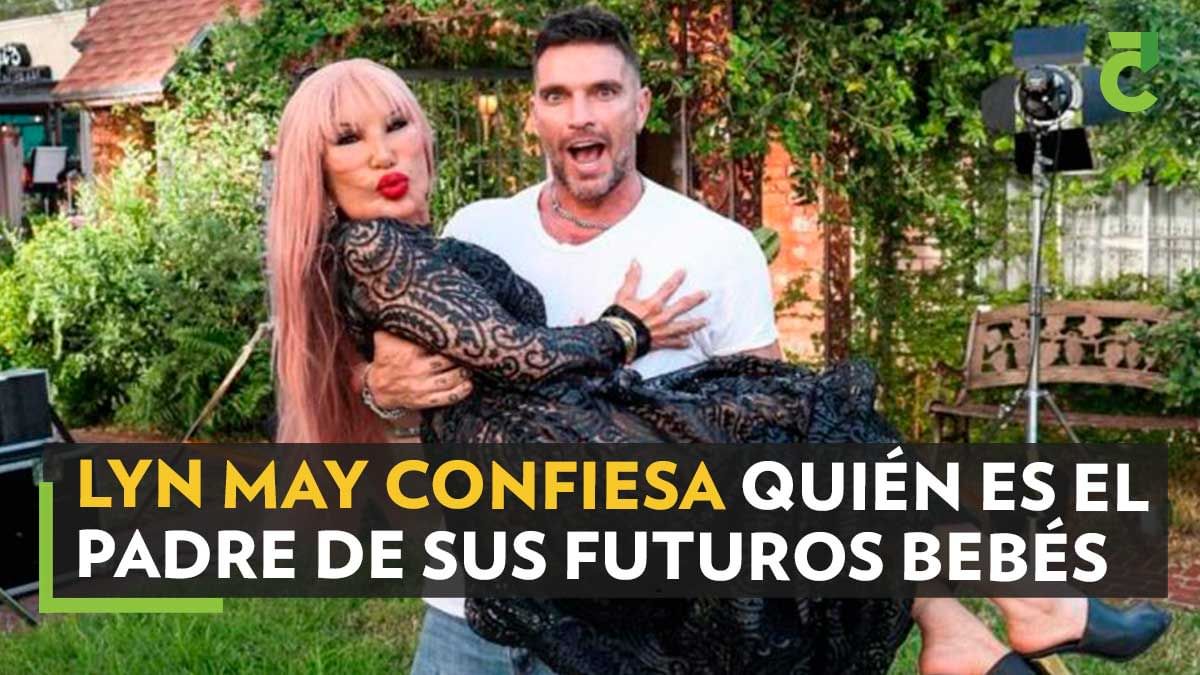 Lyn May confiesa quién es el verdadero padre de sus futuros bebés