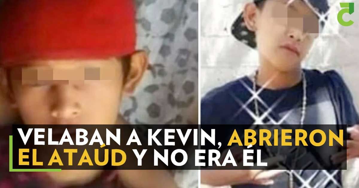 Velaban a Kevin, abrieron el ataúd y no era él