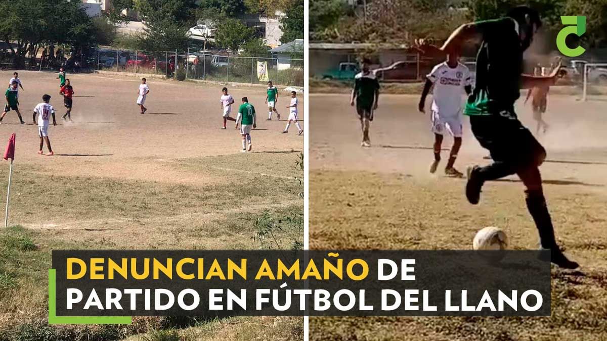 Denuncian Amaño De Partido En Fútbol Del Llano