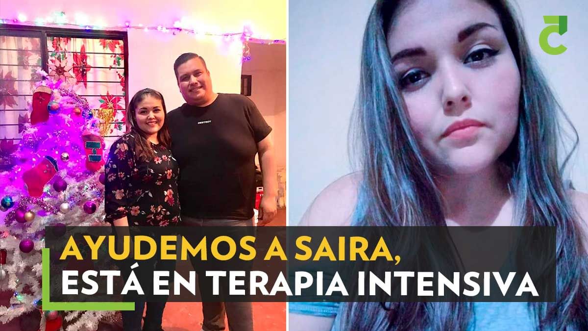 Ayudemos a Saira, está en terapia intensiva