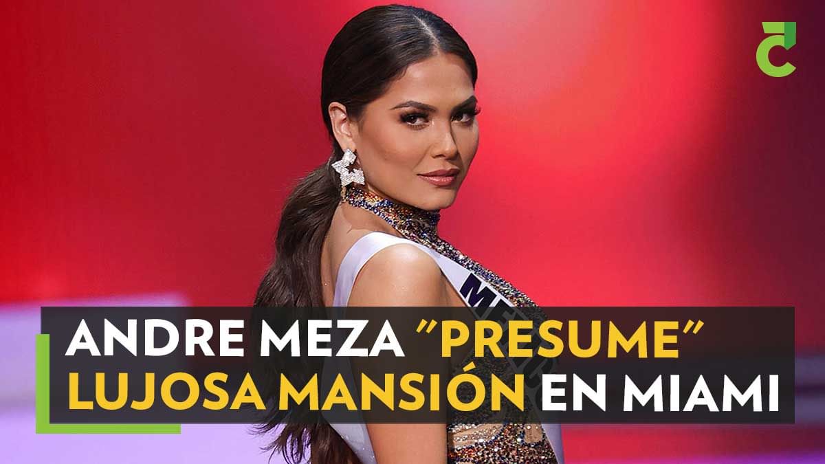 Andre Meza "presume" su lujosa mansión en Miami