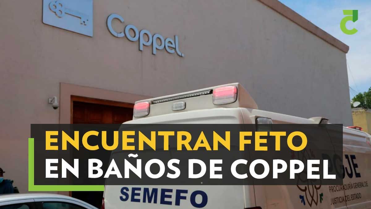 Hallan feto en baños de Coppel en Tlaxcala